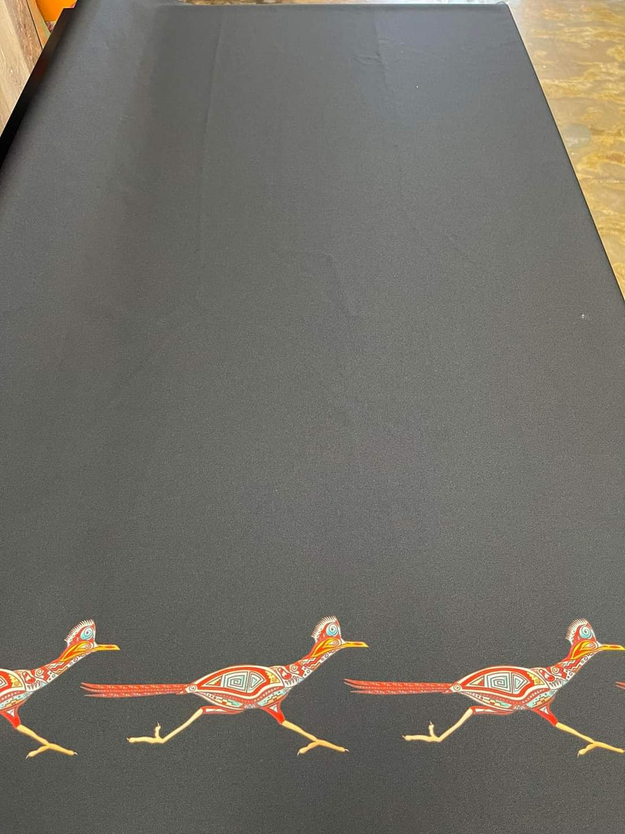 Geometric Roadrunner Border – OKC Fabric Market