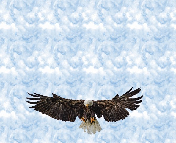 Eagle 2 yard panel – OKC Fabric Market